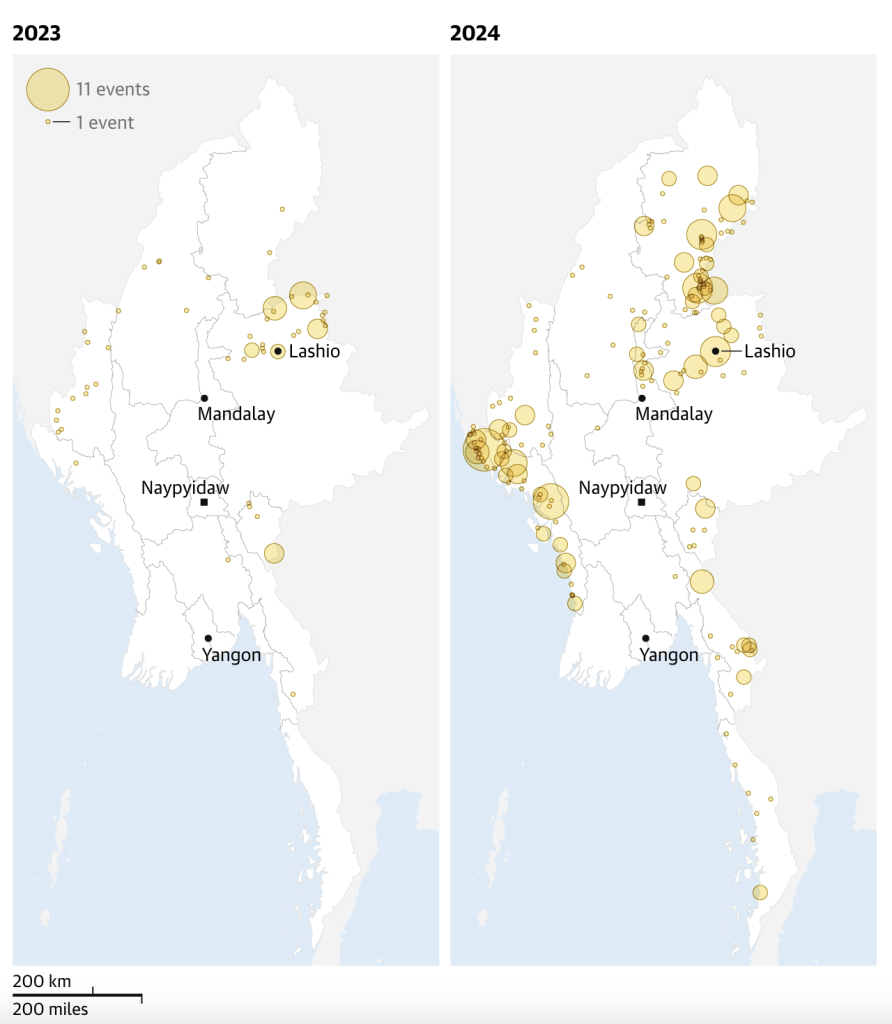 Four years after the coup, chaos reigns as Myanmar’s military struggles ...